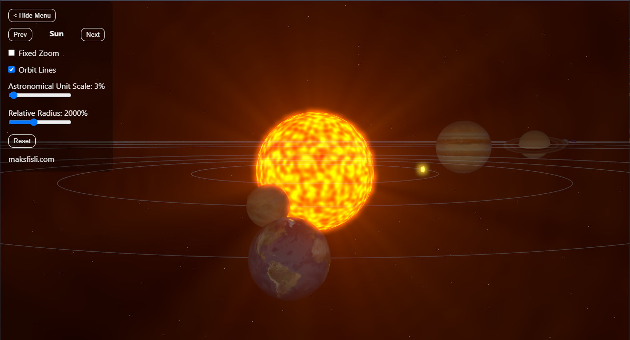 Solar System | Maks Fisli